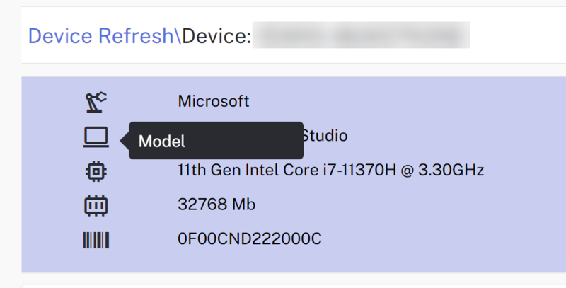 1E for Device Refresh